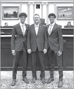Keynun, Keylun Combs serve as Capitol pages | Kingfisher Times & Free Press