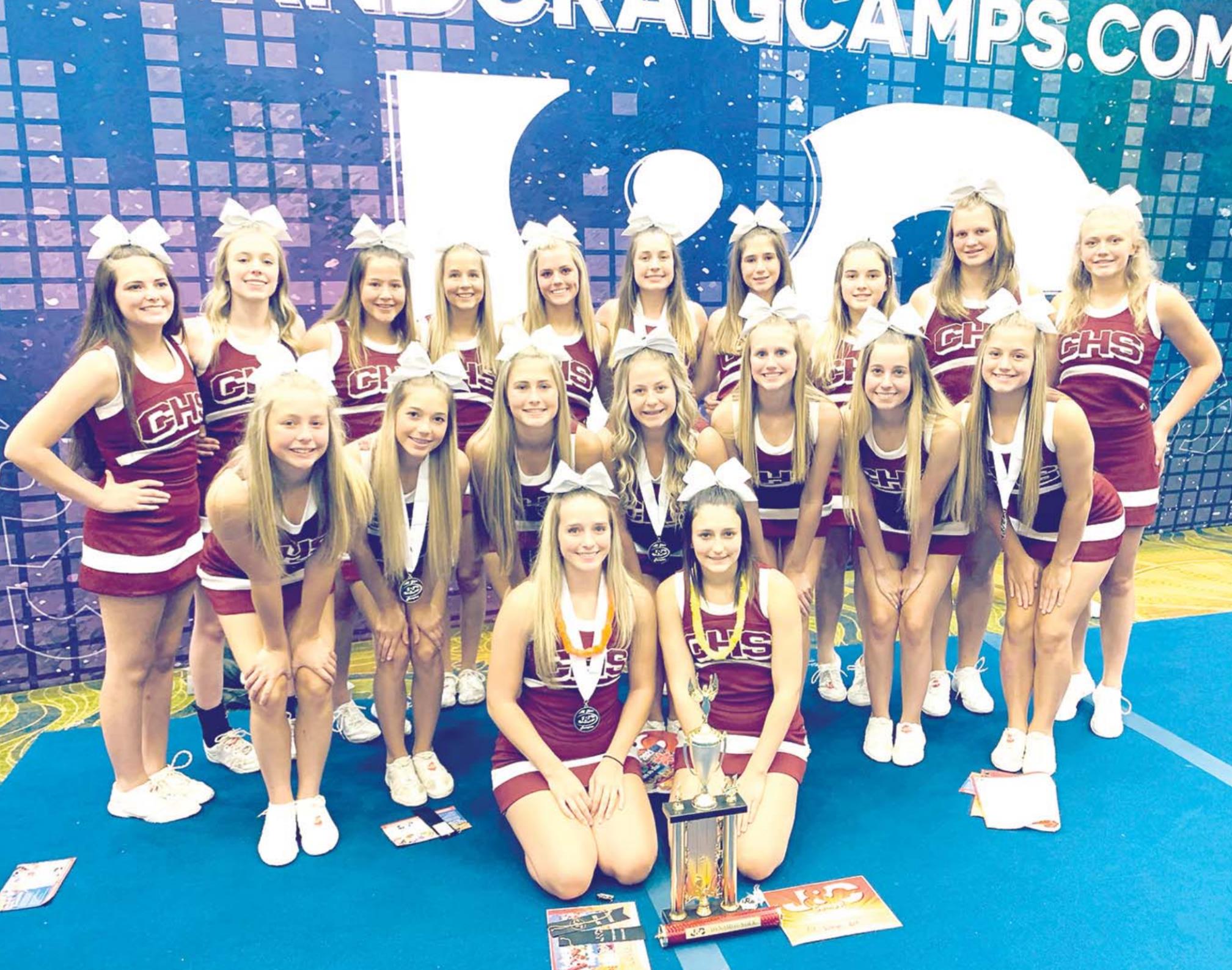 CHS cheer posts strong J&C camp | Kingfisher Times & Free Press