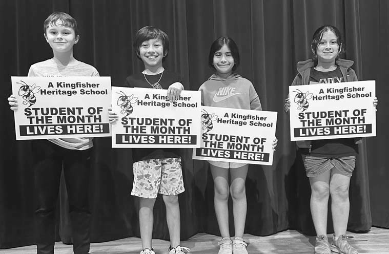 Heritage GE Students | Kingfisher Times & Free Press