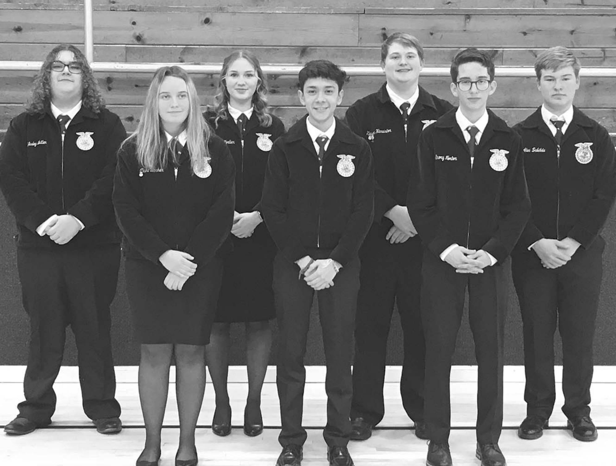 2020-21 Dover FFA Chapter Officers | Kingfisher Times & Free Press