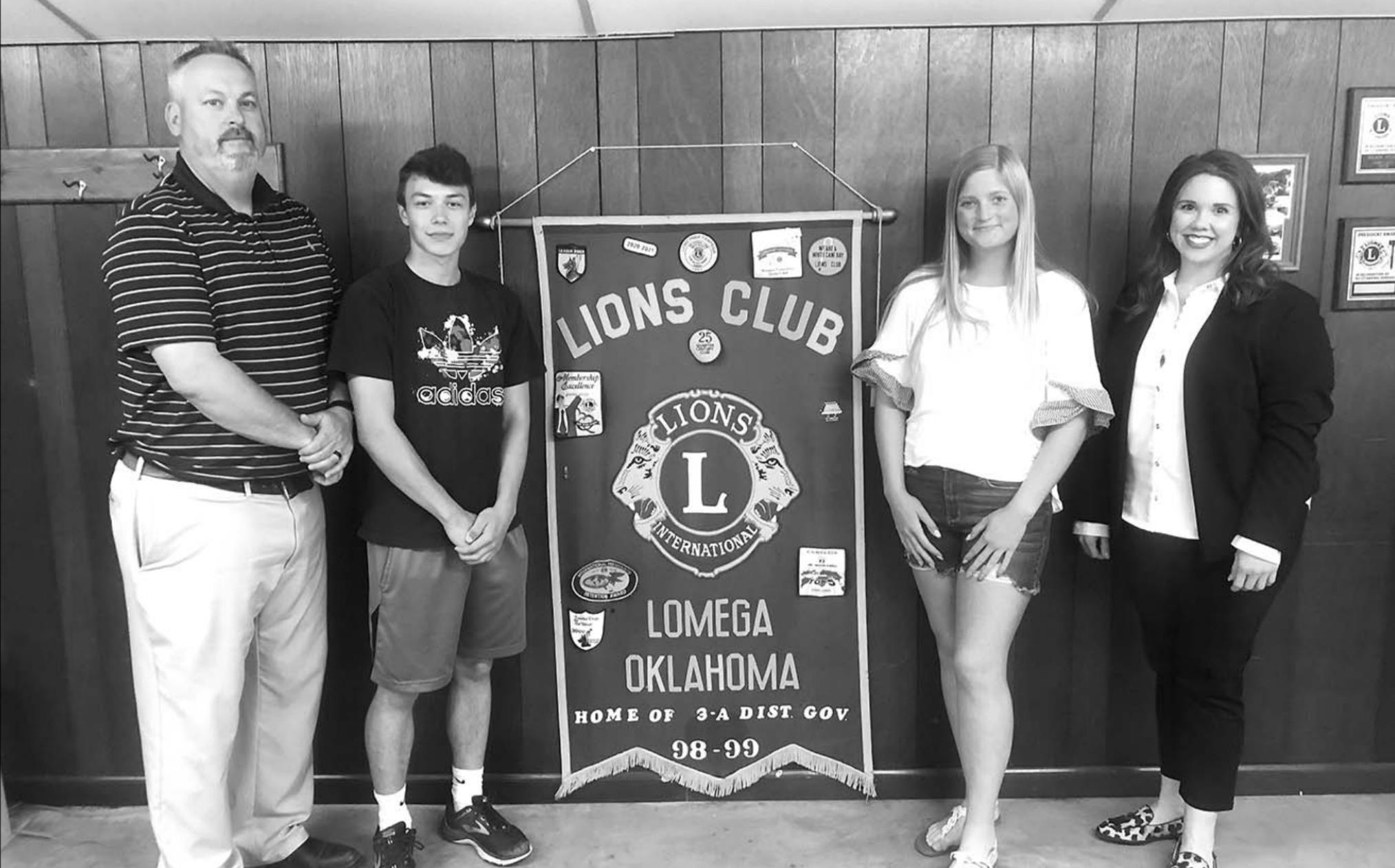 Loyal Lions Club honors standout Lomega students | Kingfisher Times ...