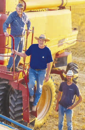 Harvesting in Hauser Family’s ‘Genes’ | Kingfisher Times & Free Press