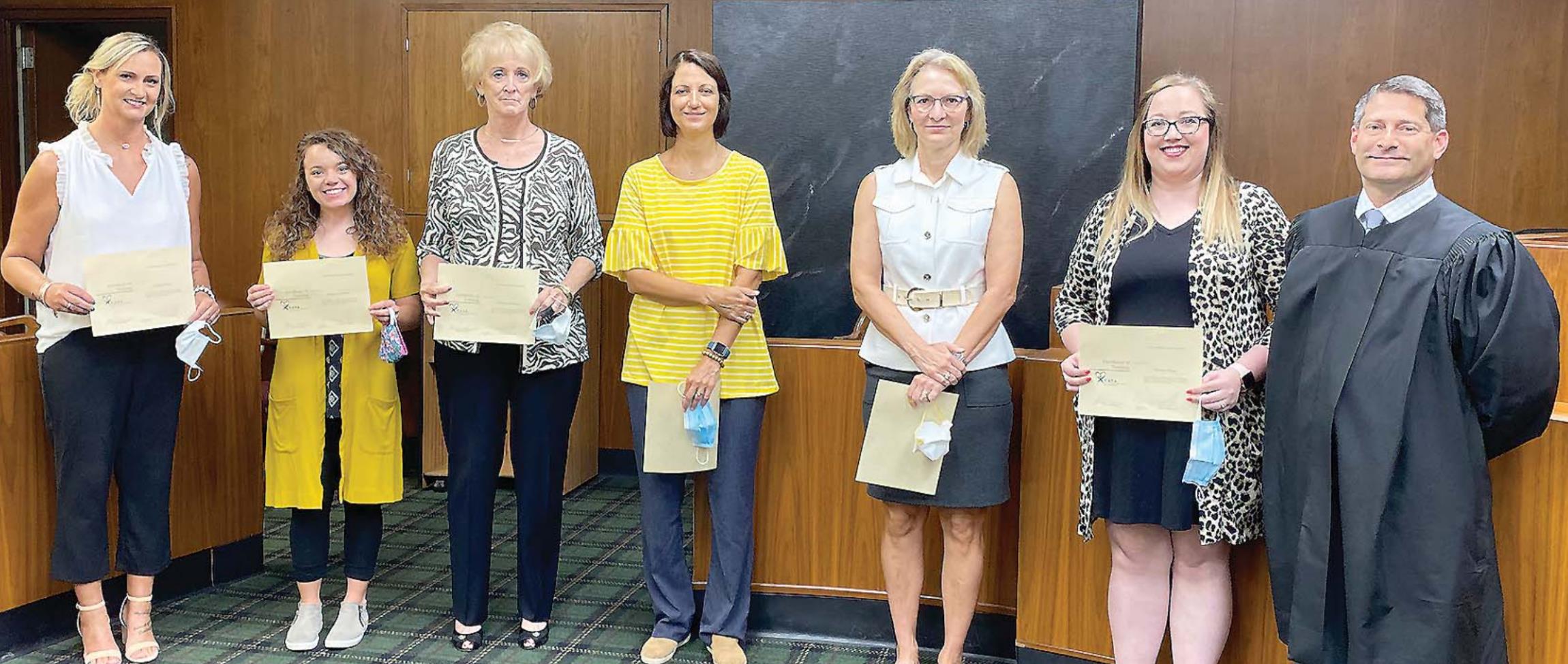 Judge Swears in First County CASA Volunteers | Kingfisher Times & Free ...