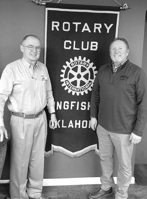 Rotary DG visits local civic club | Kingfisher Times & Free Press
