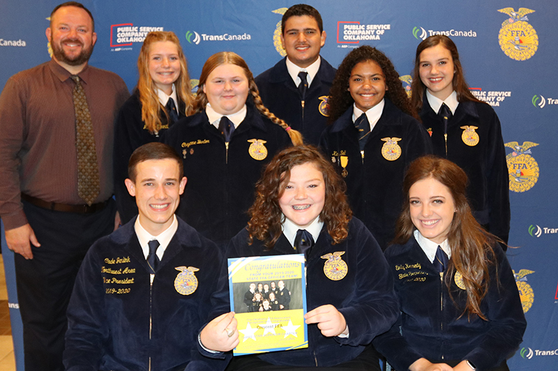 Area FFA chapter officers attend COLT Conference | Kingfisher Times ...
