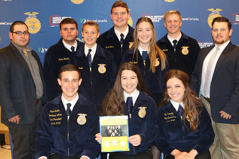 Area FFA chapter officers attend COLT Conference | Kingfisher Times ...