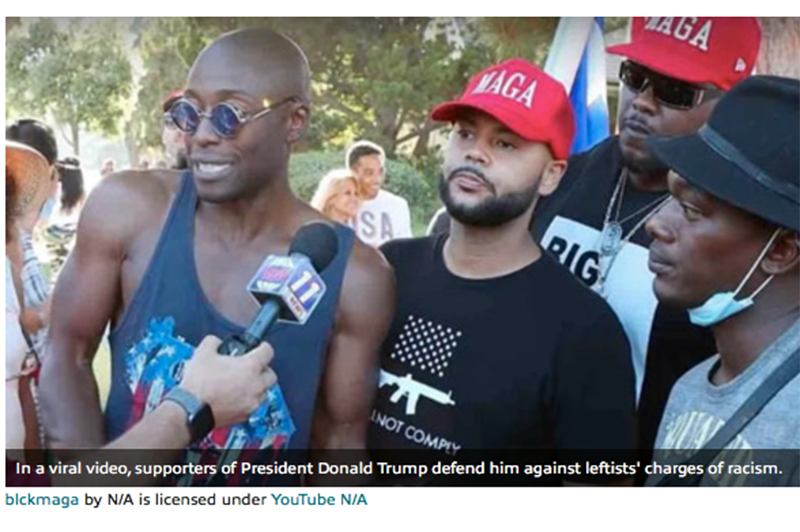 ‘They have no facts’: Video of black Trump backers goes viral ...
