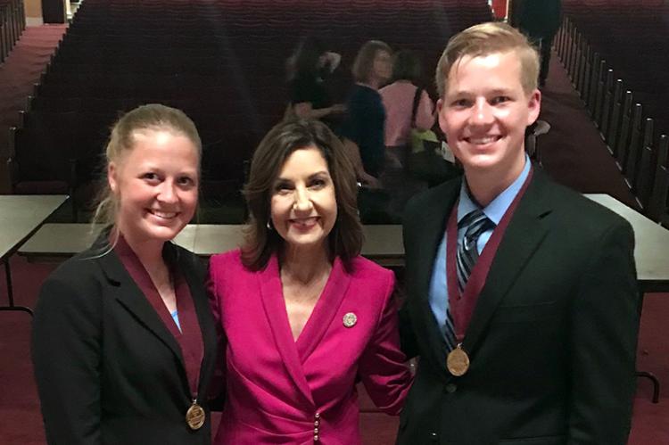 Okarche’s Bomhoffs presented Awards for Arts Excellence honor ...
